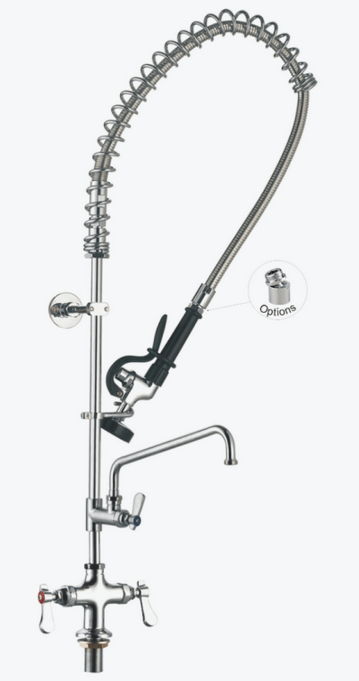 Kitchen Pre Rinse tap assembly – Catersave by Warewashing Solutions