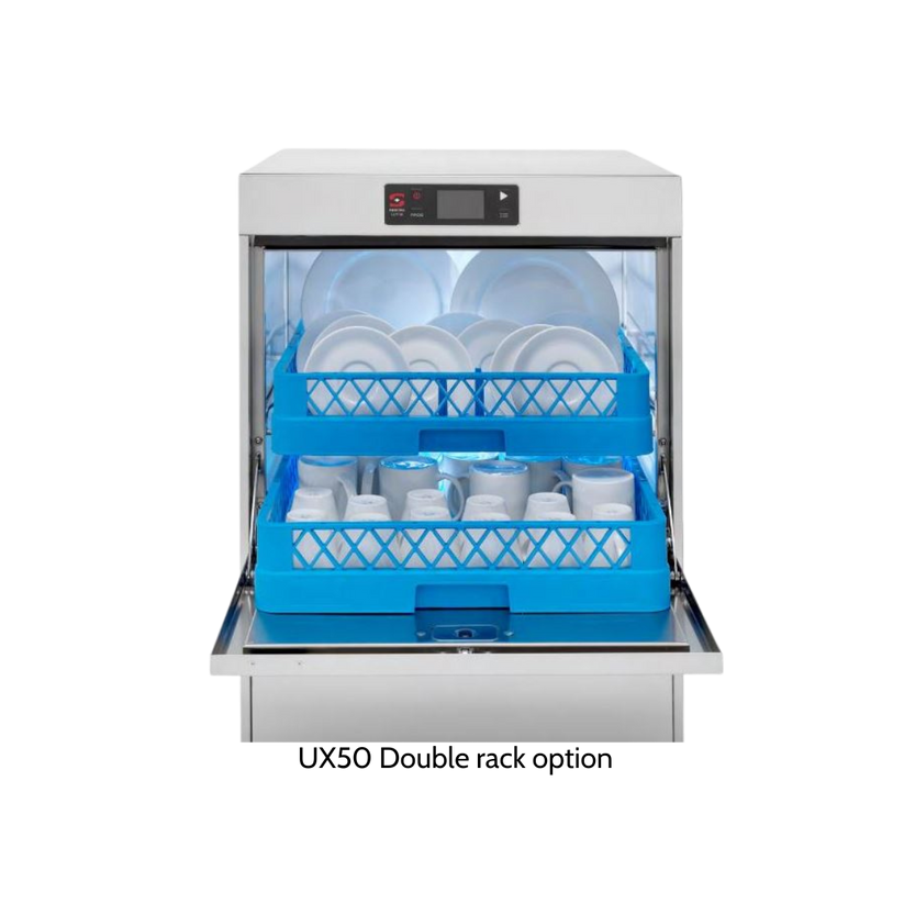 Sammic UX50 Dishwasher incl. Double rack – Catersave