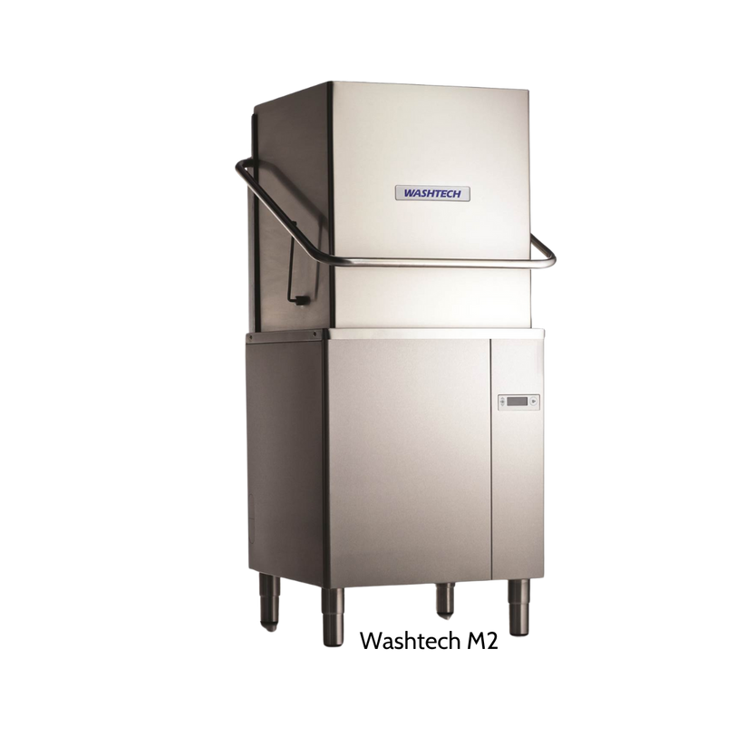Washtech M2 Pass Through Dishwasher – Catersave by Warewashing Solutions