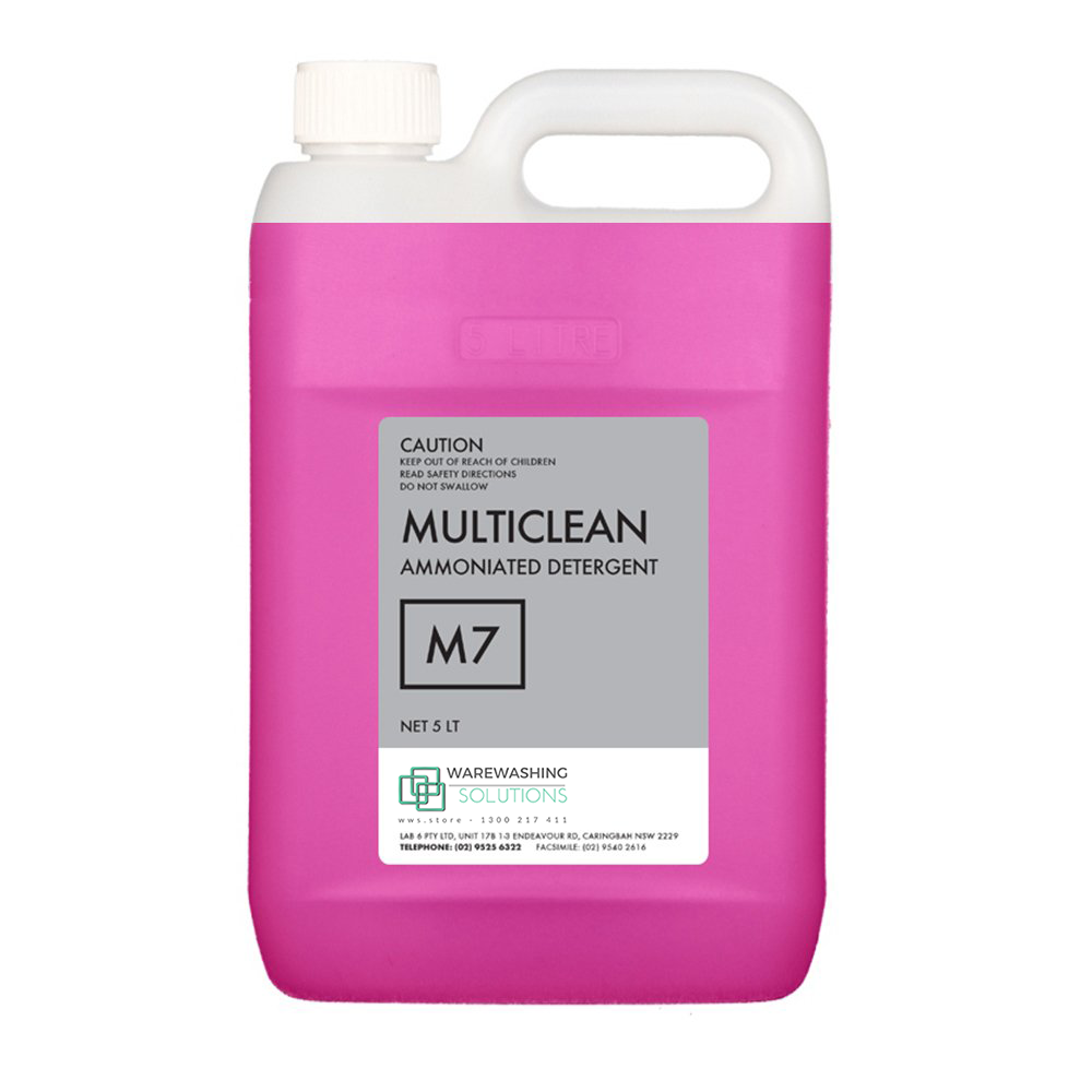 M7 Multiclean - Ammoniated Detergent – Catersave by Warewashing Solutions